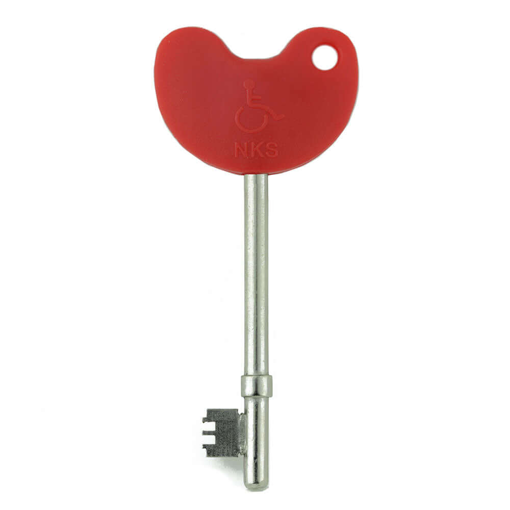 Lokko Disabled Toilet Key for Radar Doors - Large Grip Braille Head ...