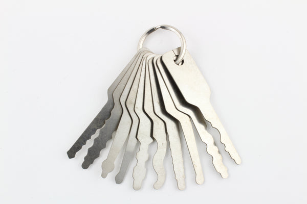 Auto Jiggler Lock Pick Set for Vehicle + Other Wafer Locks