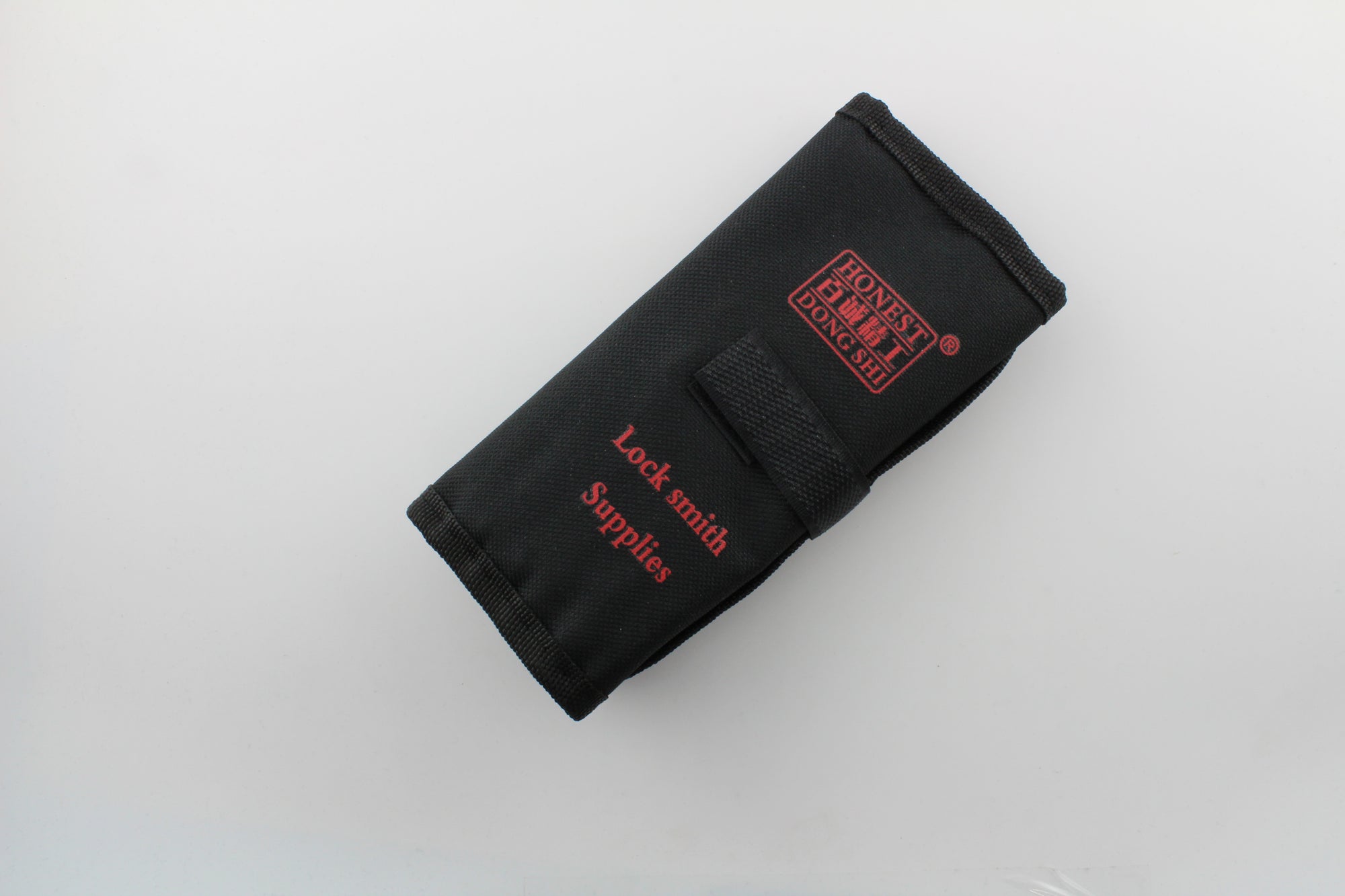 Professional Flag-Type Dimple Lock Pick Set + Wrap-Up Case