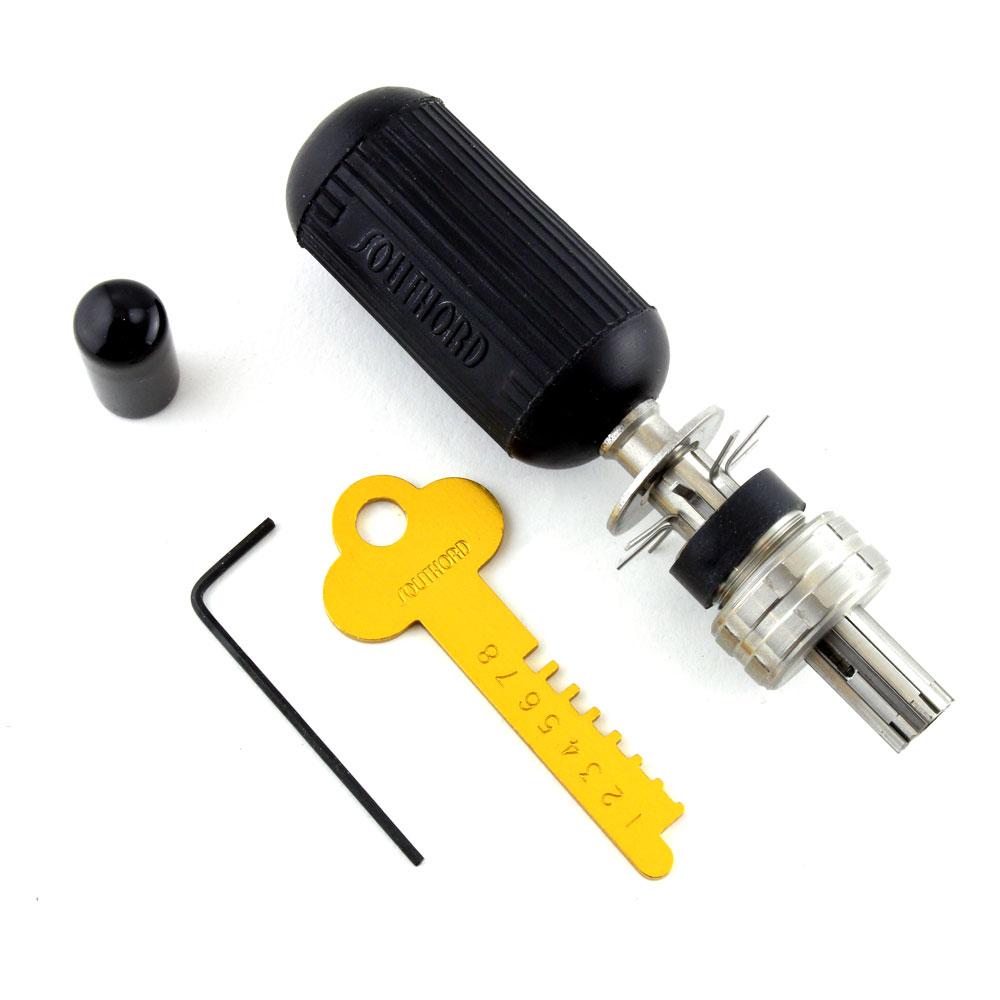 SouthOrd 10 Pin Tubular Lock Pick + Decoder key