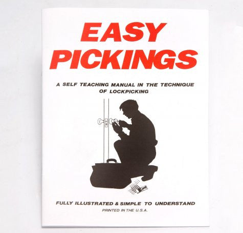Lock Picking for Beginners Book - Simple and Illustrated