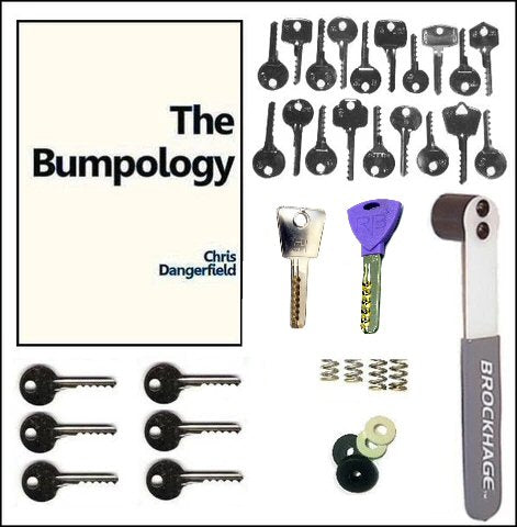 Bumping Set Advanced - Bump Keys, Hammer, Guidebook etc.