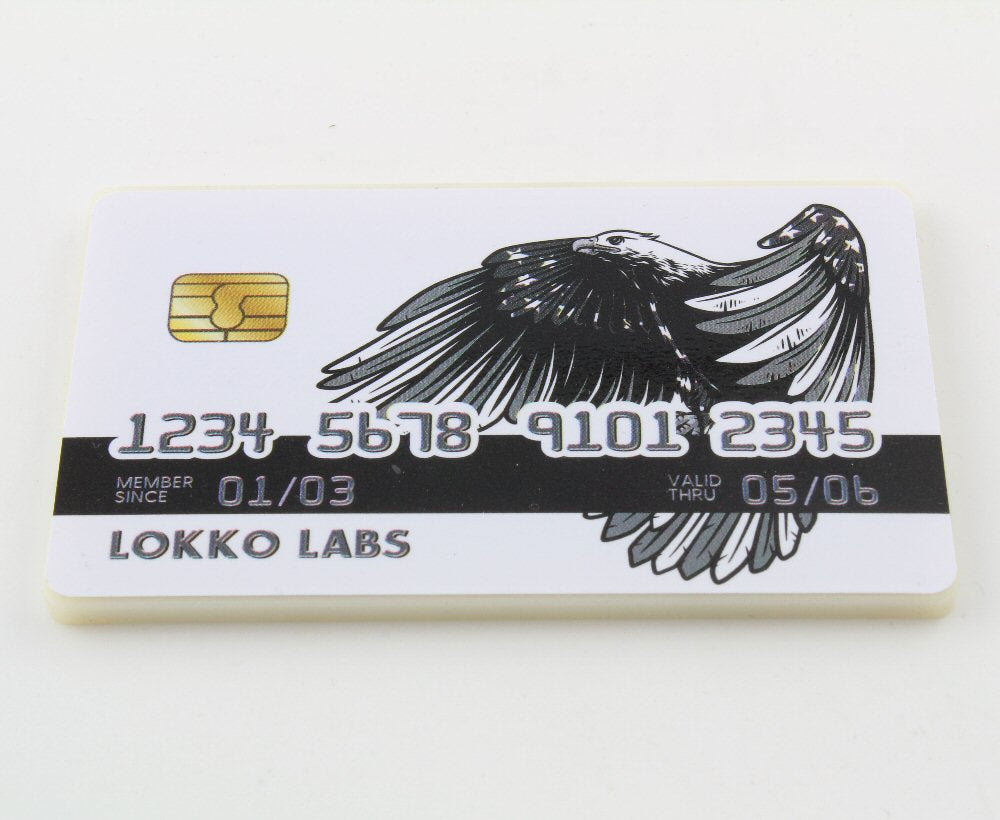 Credit Card Lock Pick Set PLUS: Top of Keyway Wrench + 4 Picks