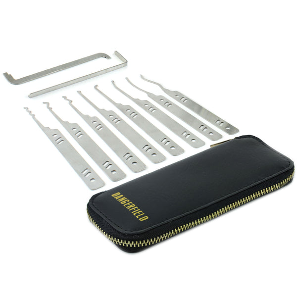 Dangerfield Serenity Beginners Lock Pick Set + Leather Wallet