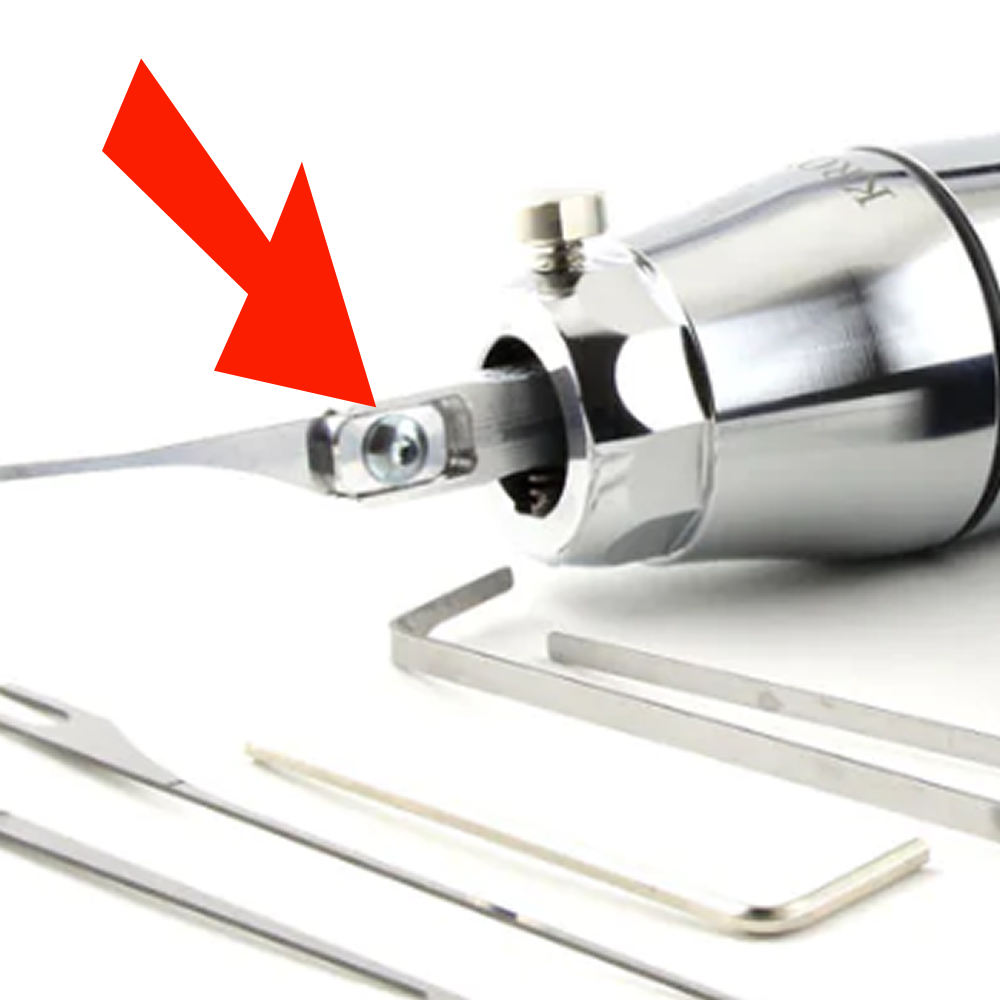 Premium 'Deep Hole' Stainless Steel Screw for Kronos Needle