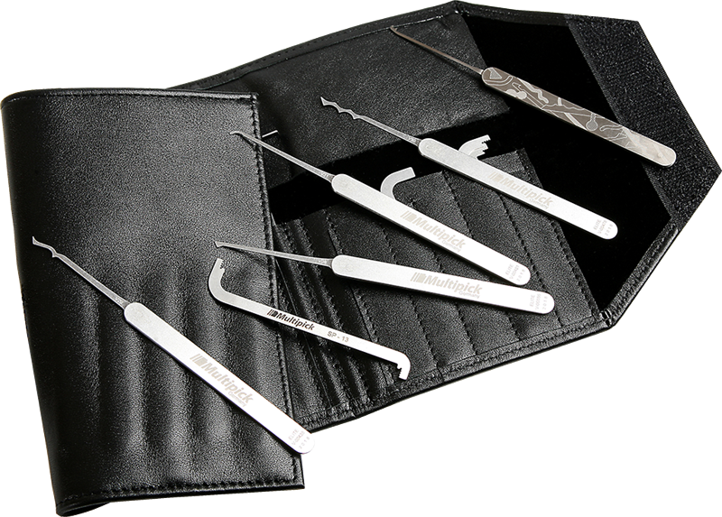 Multipick ELITE 23 Slim Lock Pick Set - 0.015inch