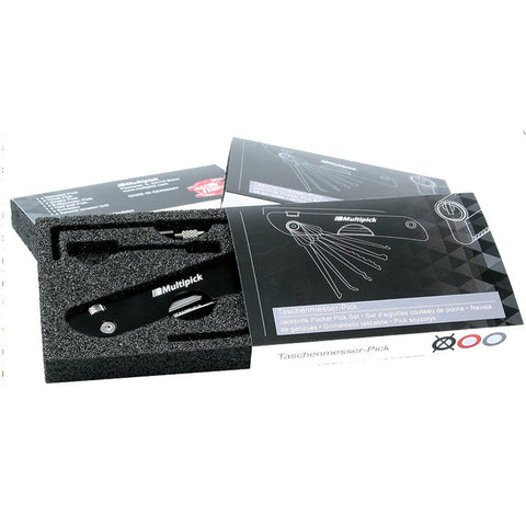 Multipick Jacknife Pocket Pick Set Blackline Edition
