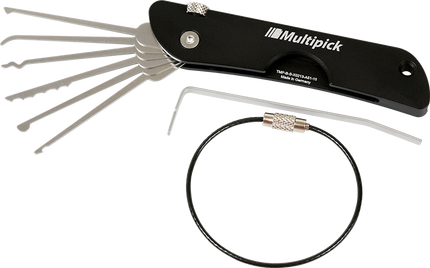 Multipick Extended Jackknife Pocket Pick Set Blackline Edition (+ extr ...