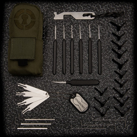 Sparrows Ranger Lock Pick + Entry Tool Set + Case