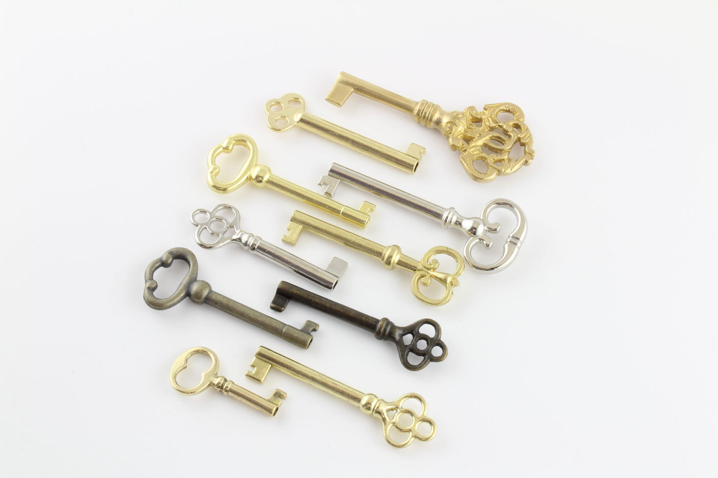 10 Piece Bit + Barrel Skeleton Key Selection – UKBumpKeys