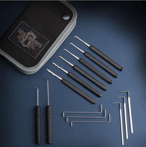 Sparrows 'Classic' Lock Pick Set + Competition Case