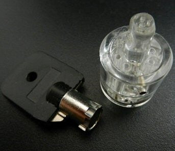 Clear 7 Pin Tubular Practice Lock